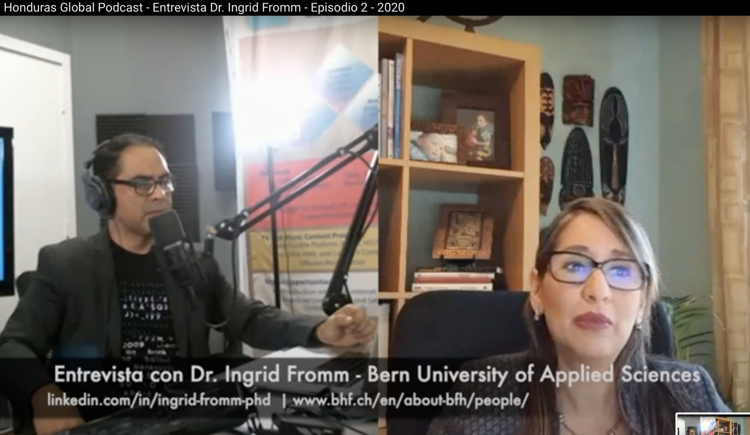 Episode 02-01 – Entrevista con Dr. Ingrid Fromm - Edwin Hernandez, PhD