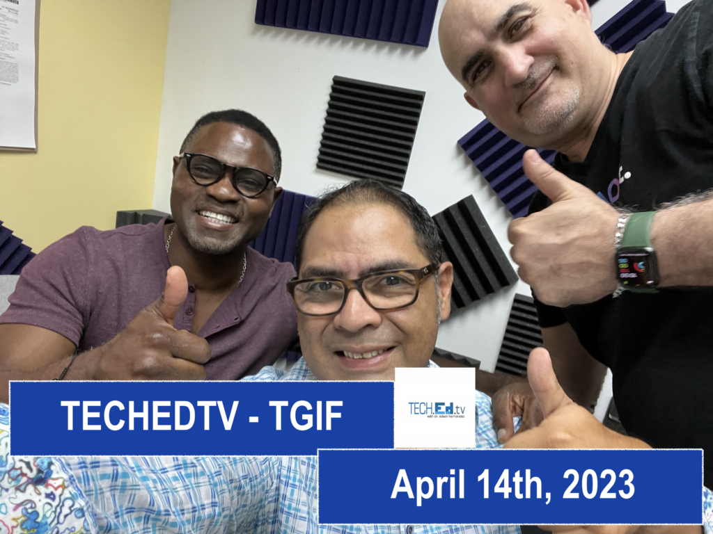 TGI Friday April 14th, 2023 - Dan Gudema and Dr. Edwin on AI and ...
